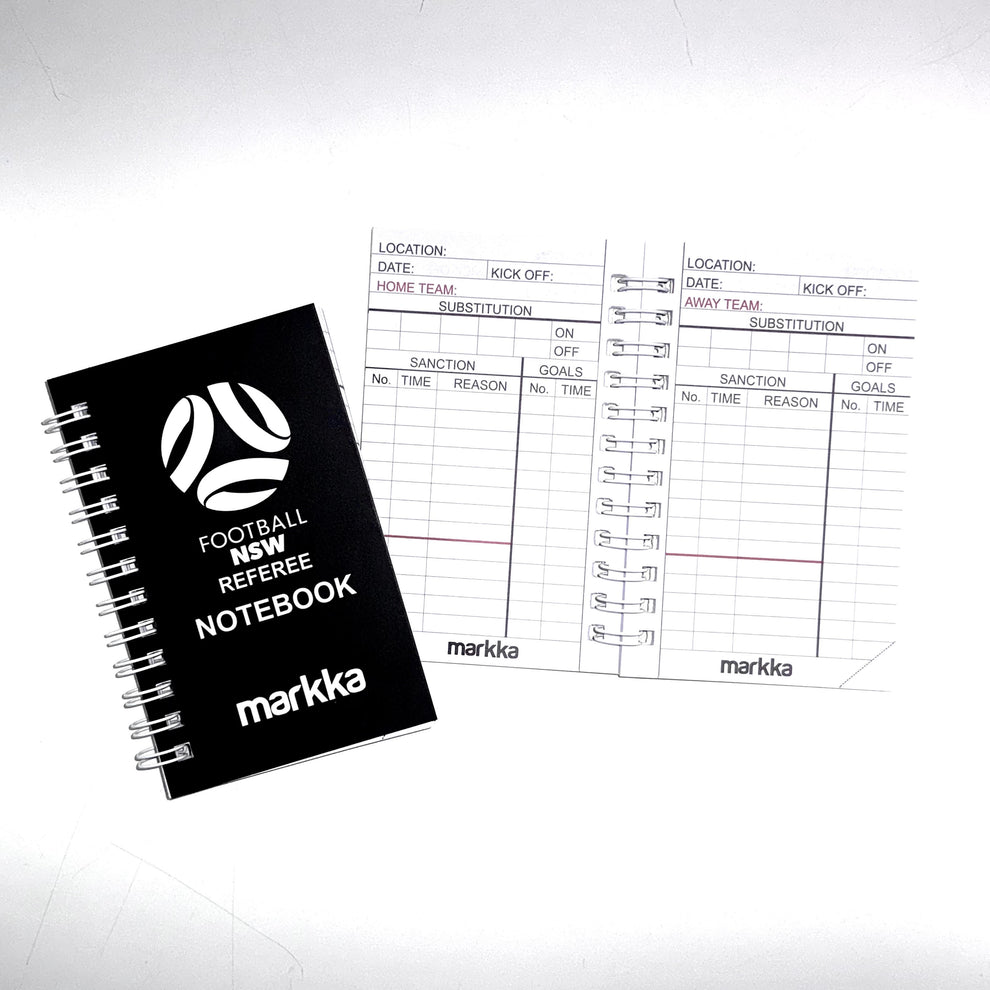 Markka Referees Matchbook – Hallmark Sports